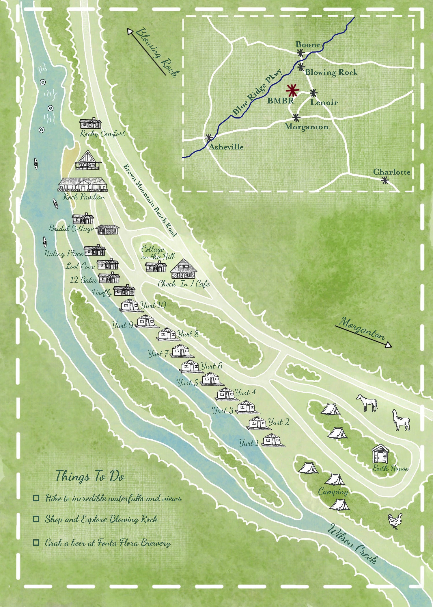 Custom Map Design - Property Map - Venue Map - Wedding Venue Map - Etsy
