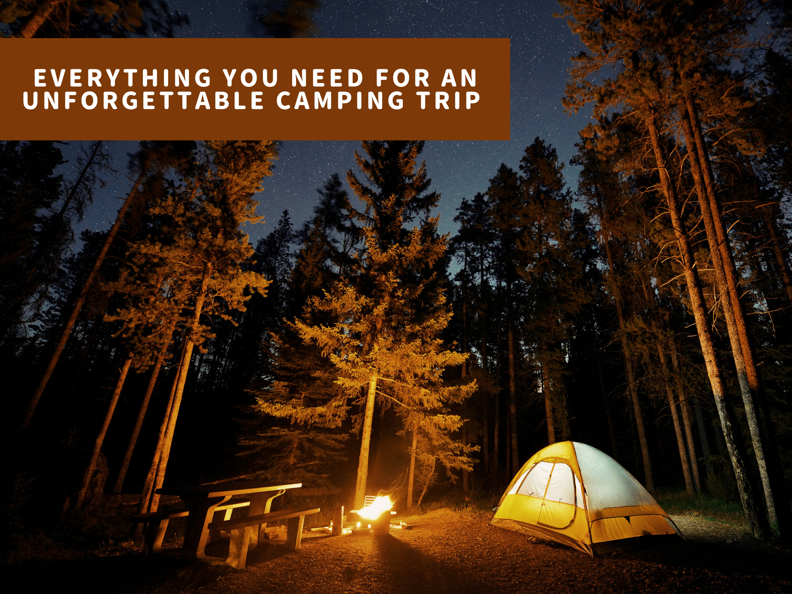 Ultimate Camping Planner Printable Travel Camping Itinerary - Etsy