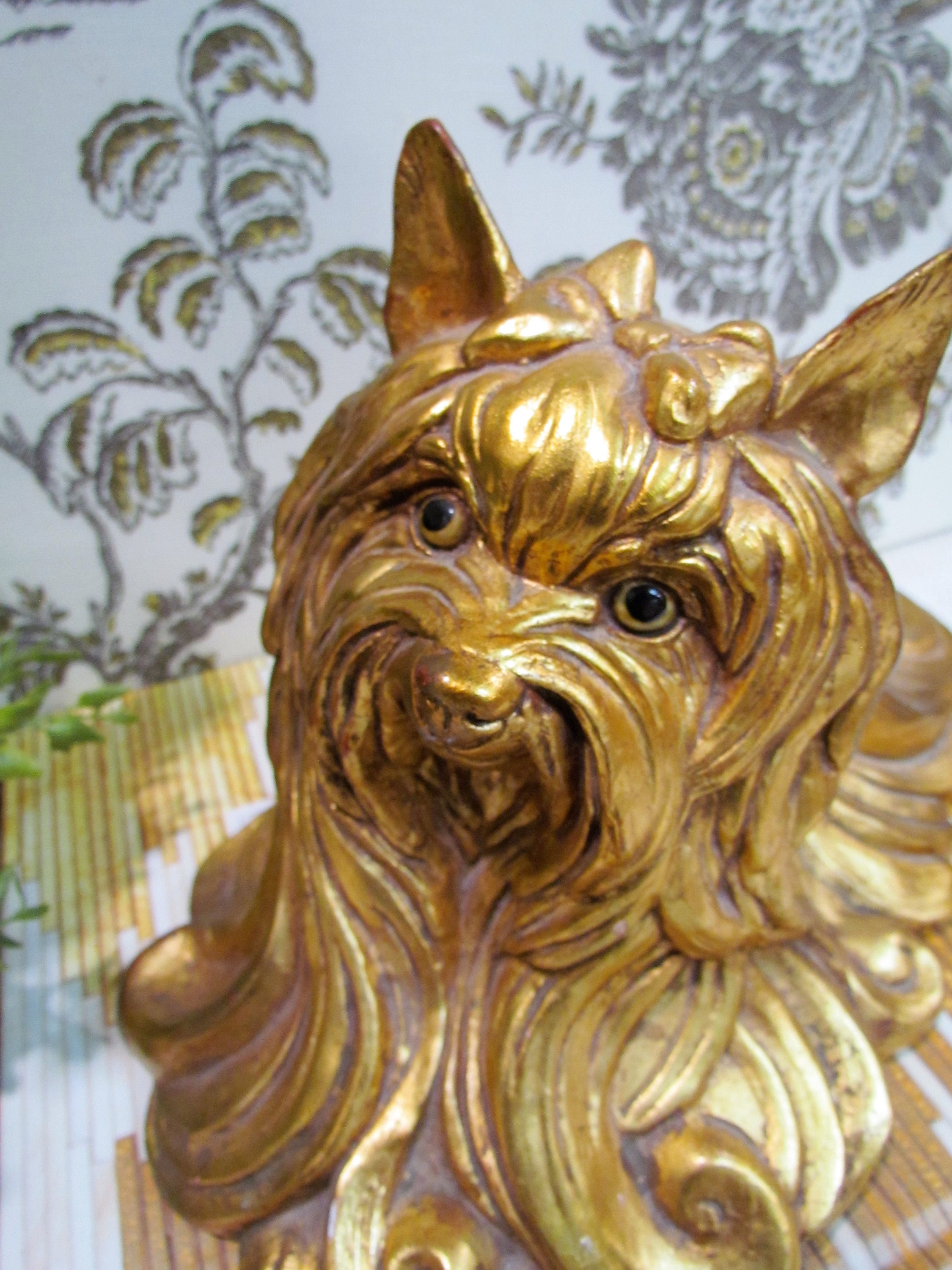 KAY FINCH 831 Gold Leaf Hand Painted Handmade Yorkshire - Etsy