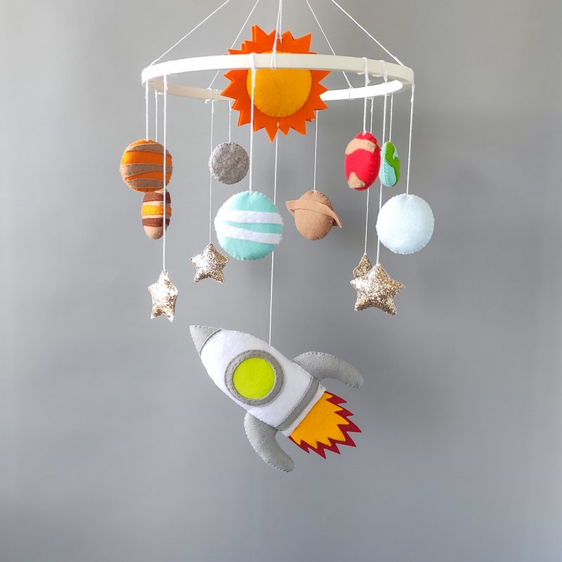 Outer Space Mobile - Etsy
