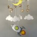Space Crib Mobiles for Nursery Baby Crib Mobile Moon and - Etsy