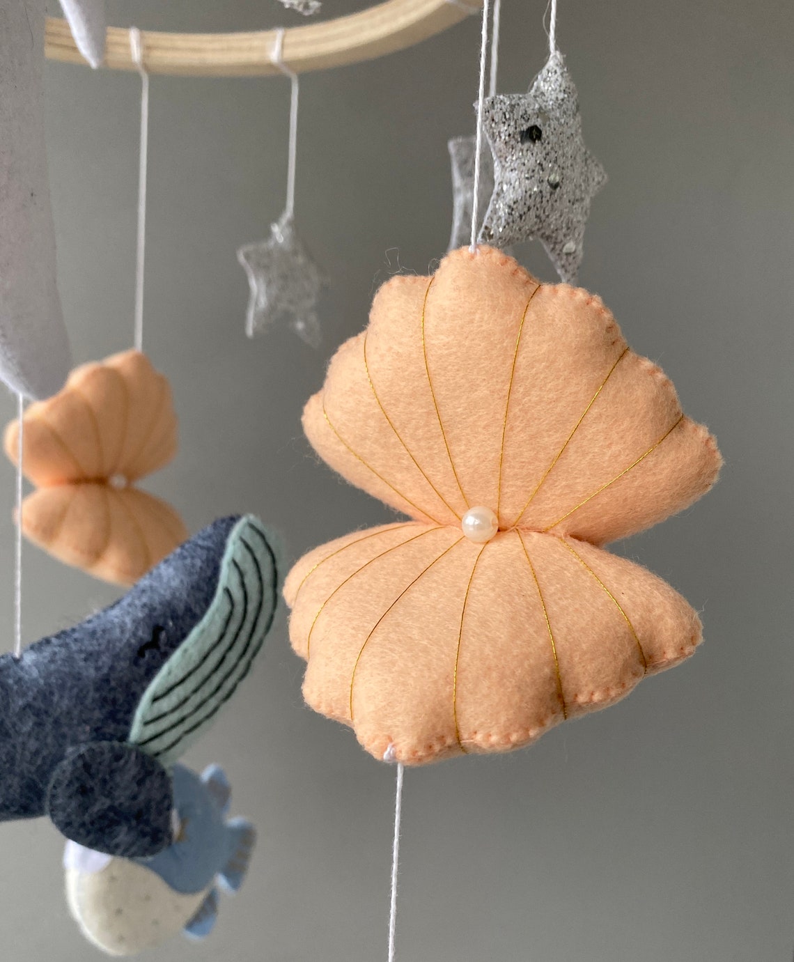 Ocean Baby Mobile, Under the Sea Mobile, Sea Life Mobile, Whale Nursery ...