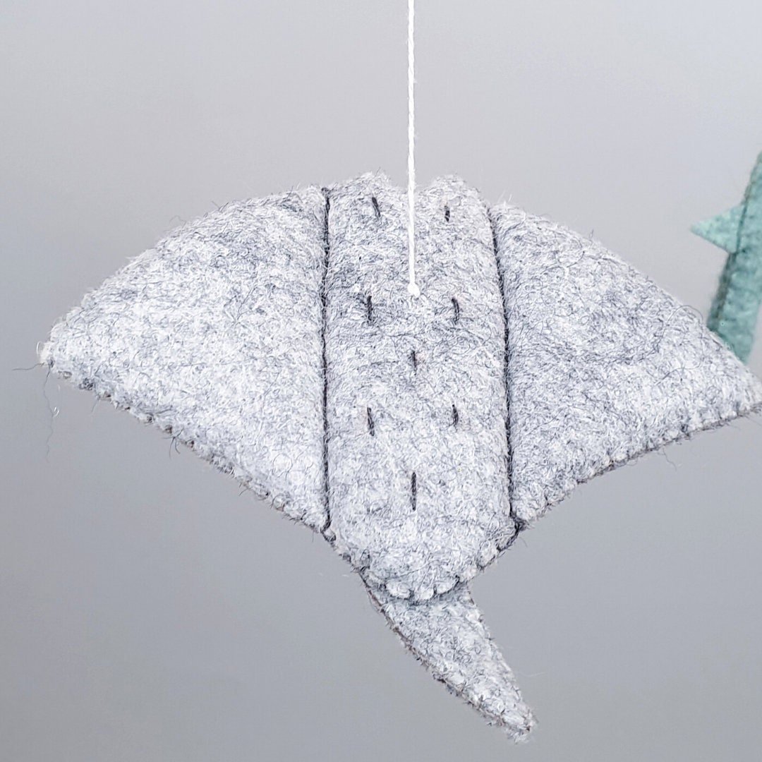 Ocean Mobile Nursery, Whale Baby Mobile for Crib, Under the Sea Mobile ...