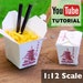 Instant Download Printable Chinese Food Container Miniature 1:12 Scale ...