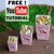 Instant Download Miniature Popcorn Bucket DIY Printable PDF Template ...