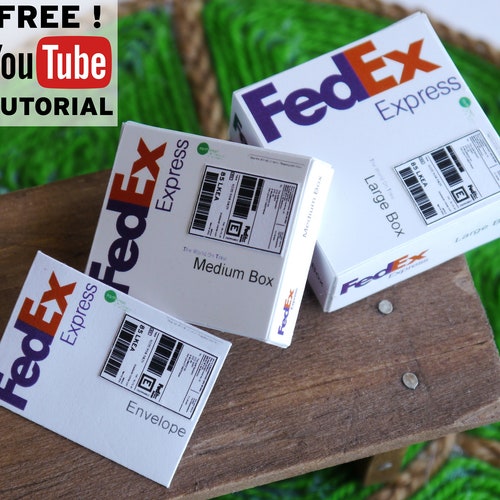 Instant Download USPS Priority Mail Box Miniature DIY | Etsy