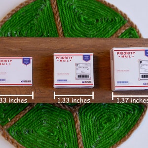 Instant Download USPS Priority Mail Box Miniature DIY Printable PDF ...