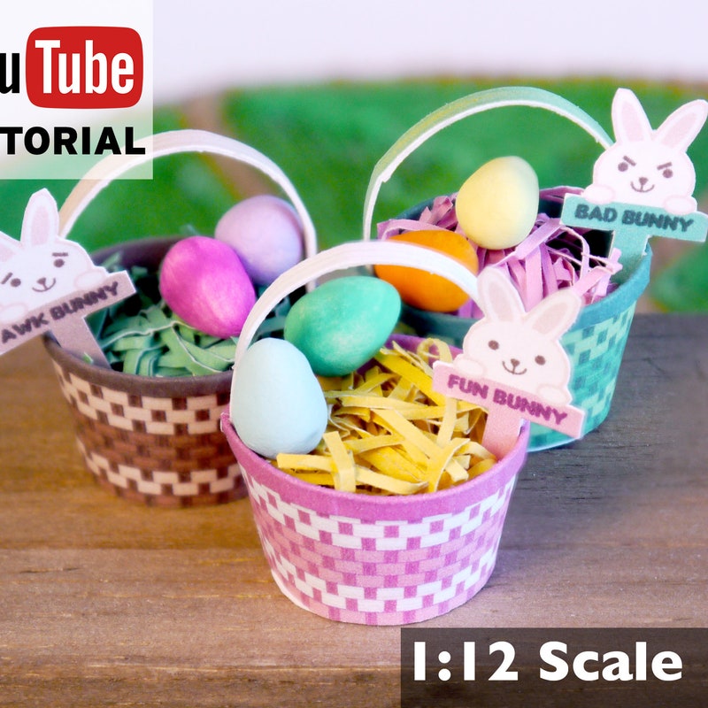 Miniature Easter Baskets - Etsy