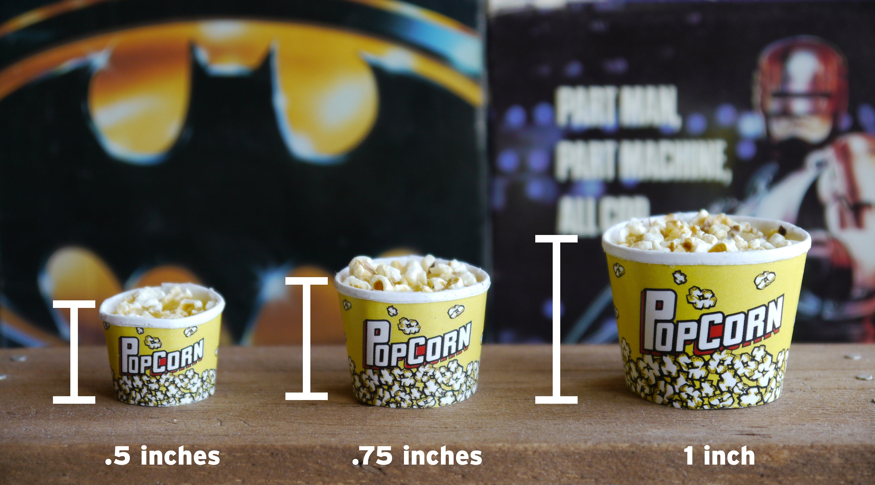 Instant Download Miniature Popcorn Bucket DIY Printable PDF - Etsy
