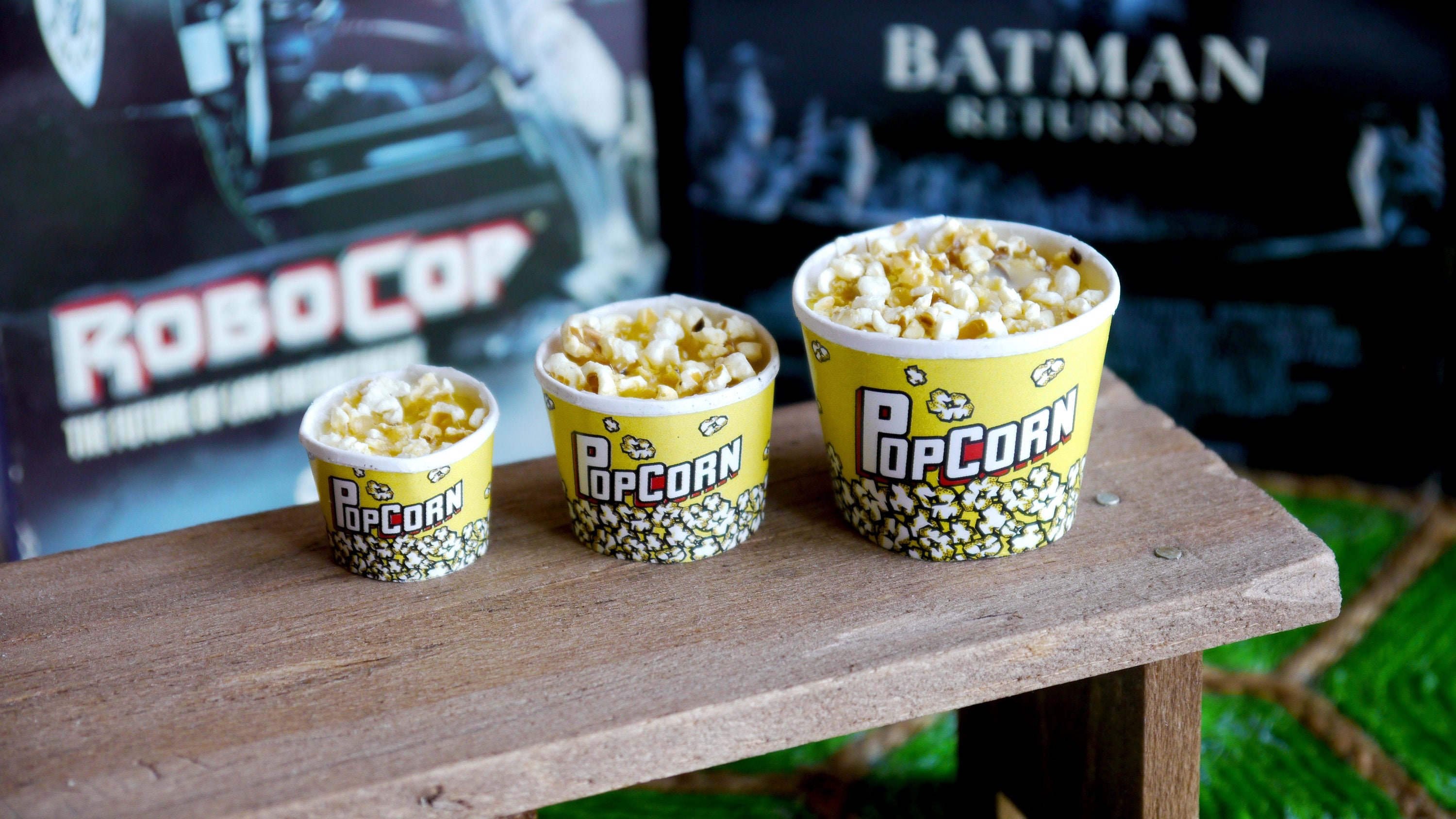 Instant Download Miniature Popcorn Bucket DIY Printable PDF Template ...