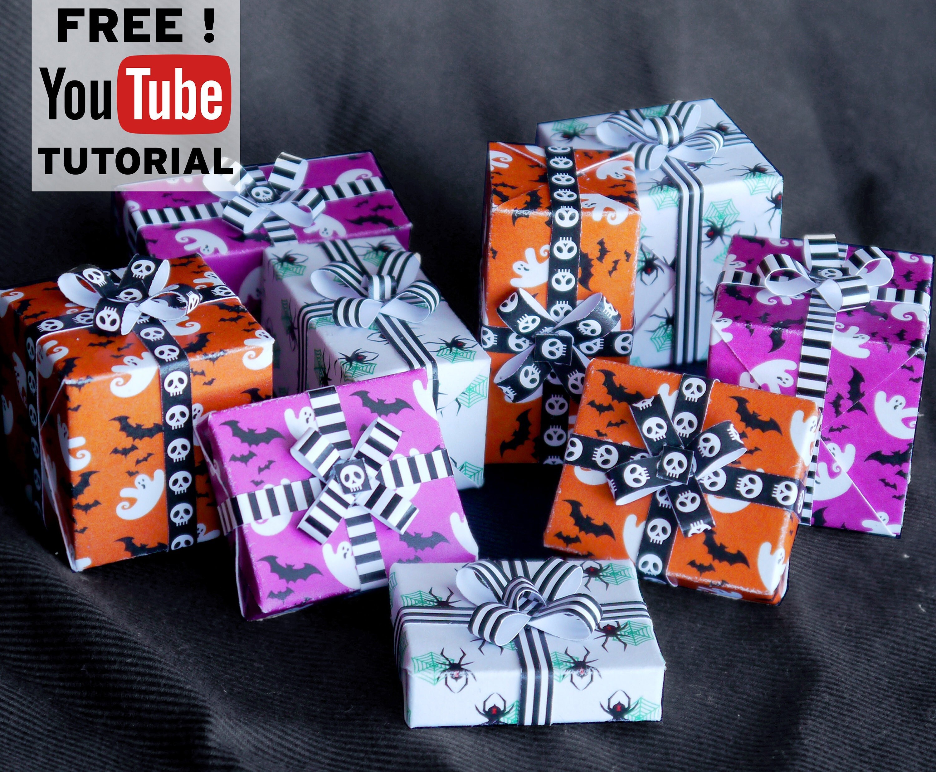 Instant Download Miniature Halloween Gifts DIY Printable PDF | Etsy