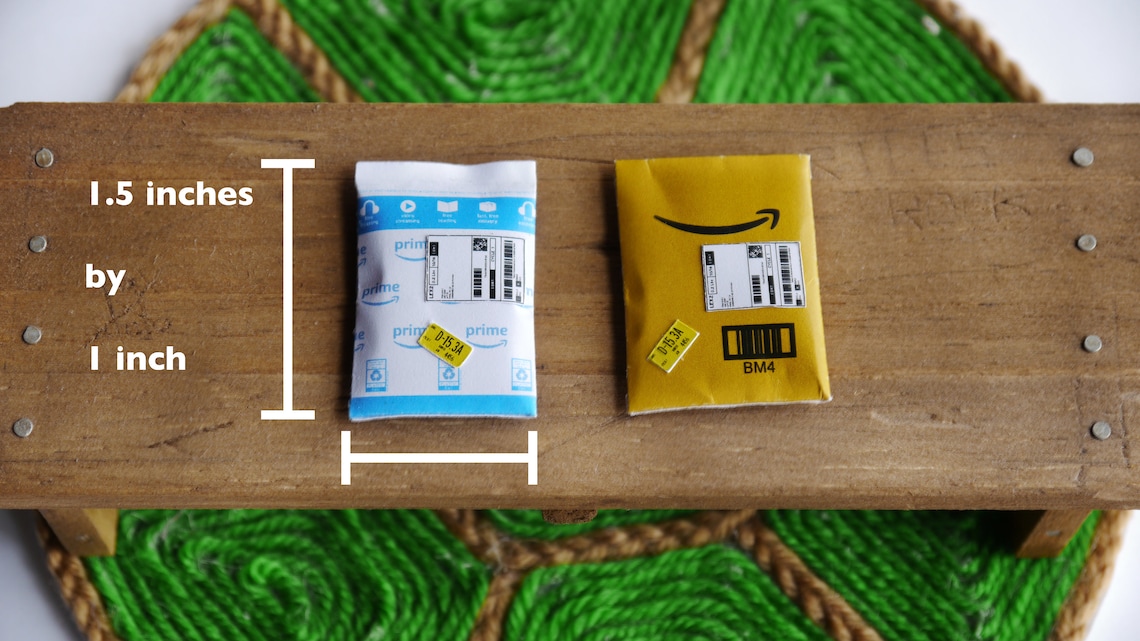 Instant Download Amazon Bubble Mailers Miniature DIY Printable - Etsy