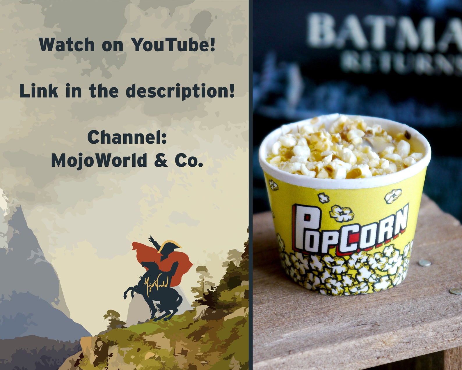 Instant Download Miniature Popcorn Bucket DIY Printable PDF Template ...