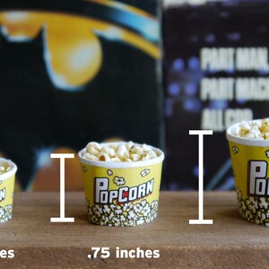 Instant Download Miniature Popcorn Bucket & Popcorn Box Value Pack DIY ...