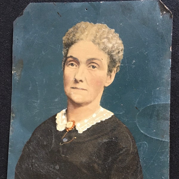 Painted Tintype - Etsy