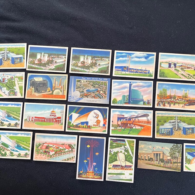 Worlds Fair Postcard - Etsy