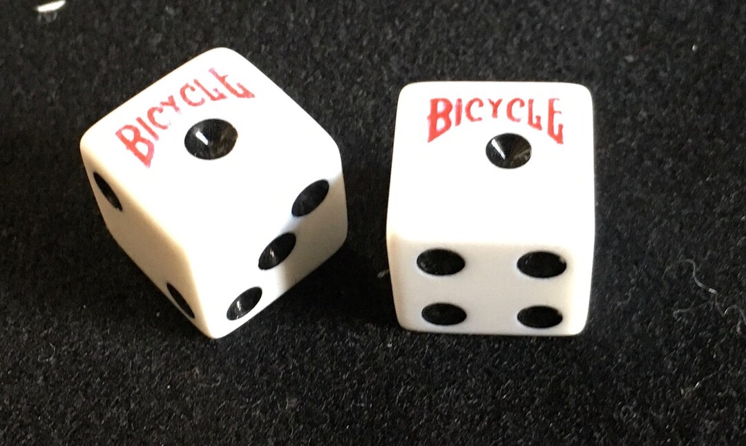 Pair of Bicycle-branded Dice - Etsy