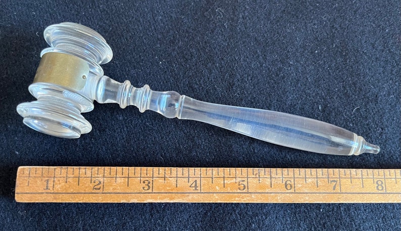 Vintage 1965 O.E.S. order of the Eastern Star Acrylic Gavel - Etsy