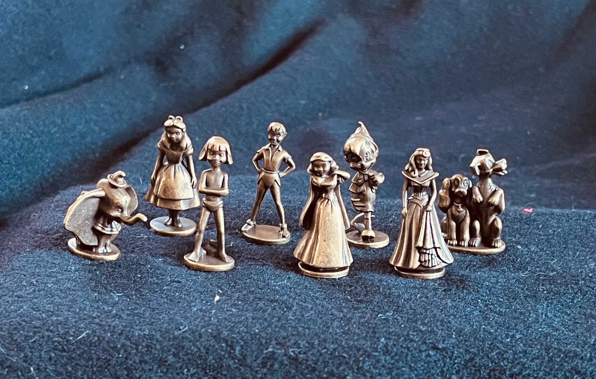 Disney Monopoly Pieces