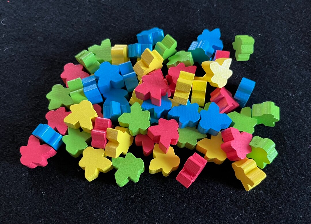 Threescore Teeny Tiny Little Wooden Jigsaw Men Upcycled From a Board ...