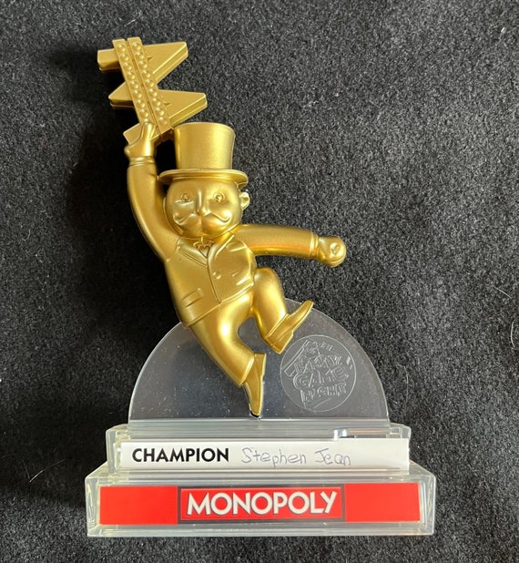 Monopoly Trophy for That Monopoly Lover in Your Life - Etsy