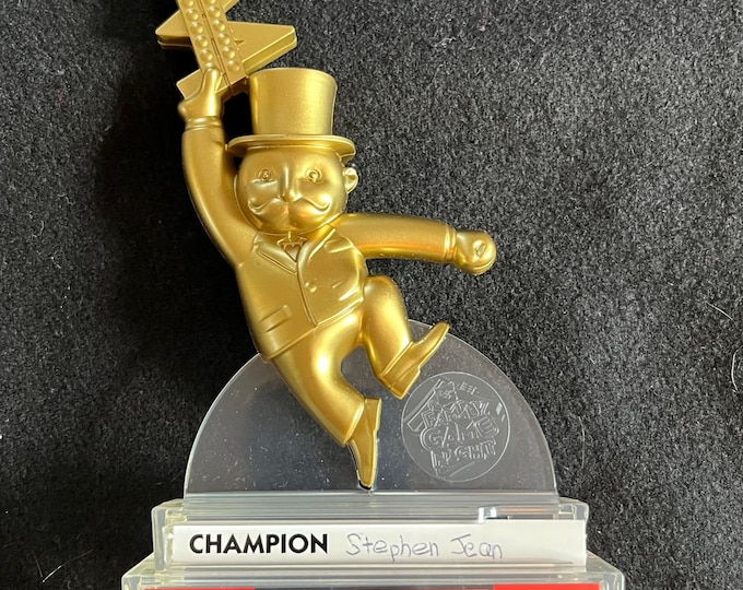 Monopoly Trophy for That Monopoly Lover in Your Life -- 6.5" Tall ...
