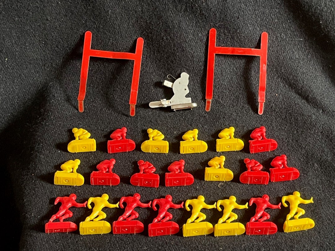 23 Vintage 1950s Hard Plastic Football Players, Action Figures From a ...