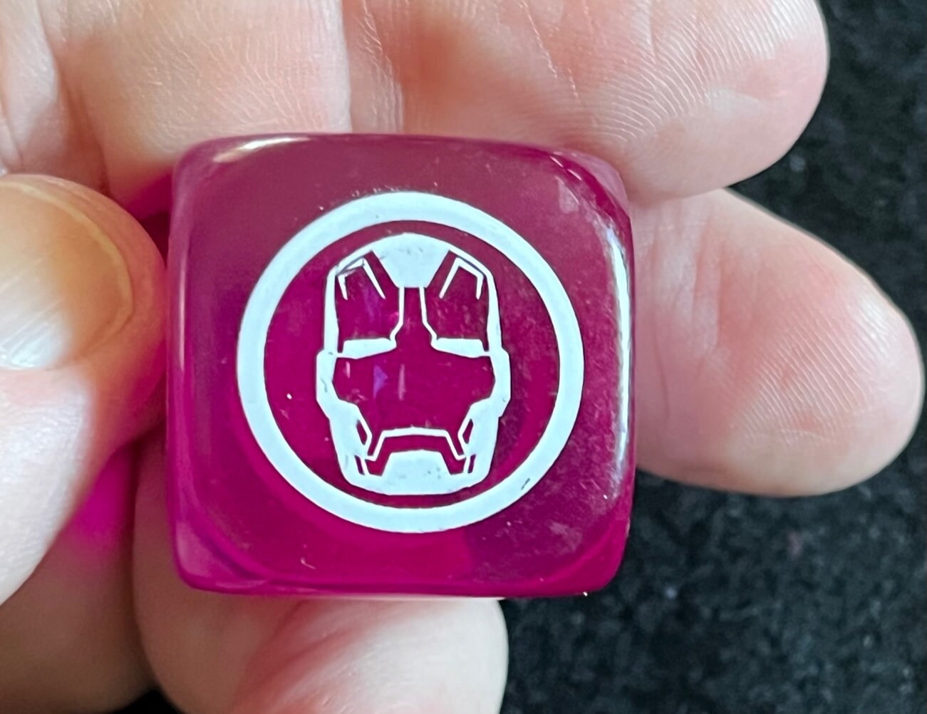 Pair of Avenger-themed Translucent Game Dice--avenger Symbol, Thor's ...