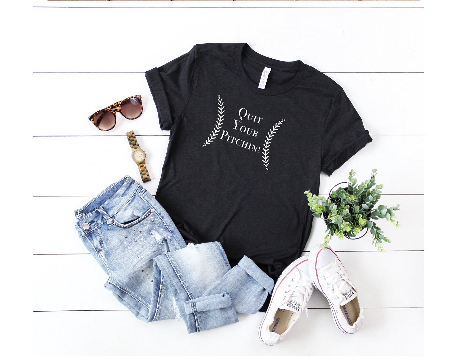 Quit Your Pitching Baseball Mom Shirts for Moms Sports | Etsy