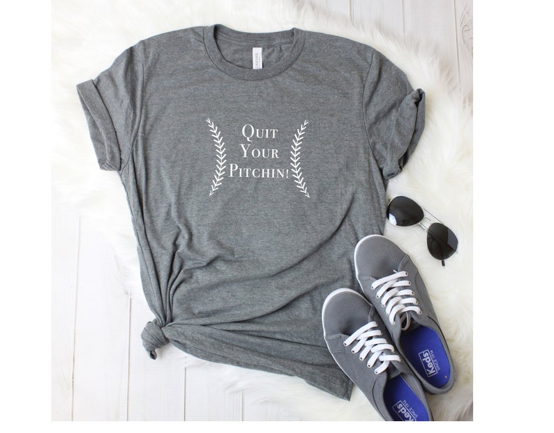 Quit Your Pitching Baseball Mom Shirts for Moms Sports | Etsy