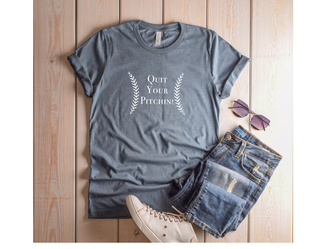 Quit Your Pitching - Baseball Mom - Shirts for Moms - Sports Mom Shirts ...