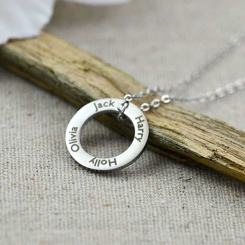 Engraved Circle - Etsy