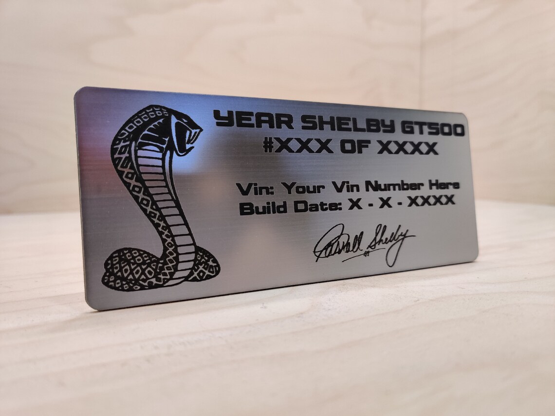 2007-2014 Signature Series Shelby Radiator Cover Plate - Etsy Canada