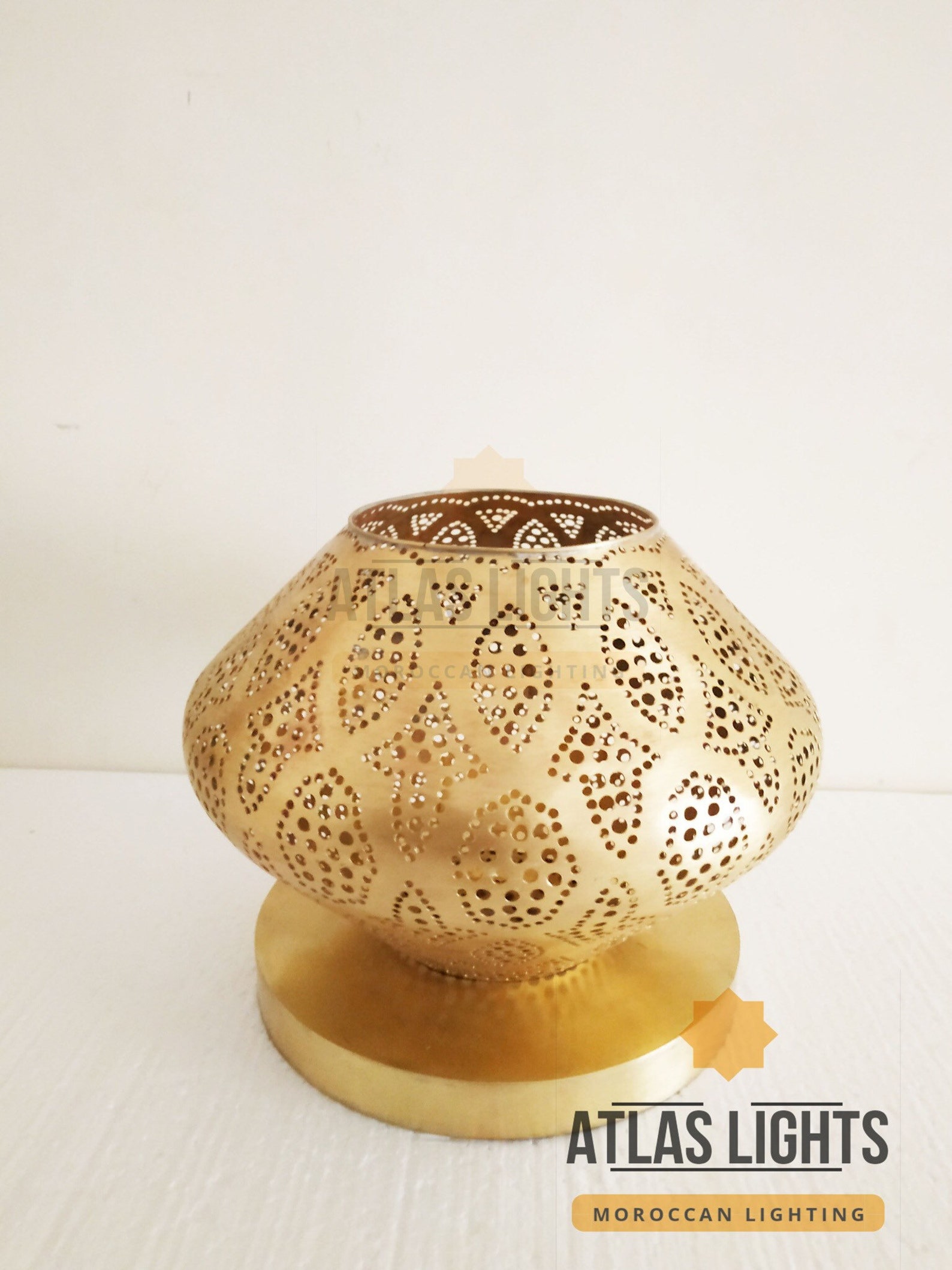 Table Lamp Moroccan Lamp table Handmade Brass Lamps Style | Etsy