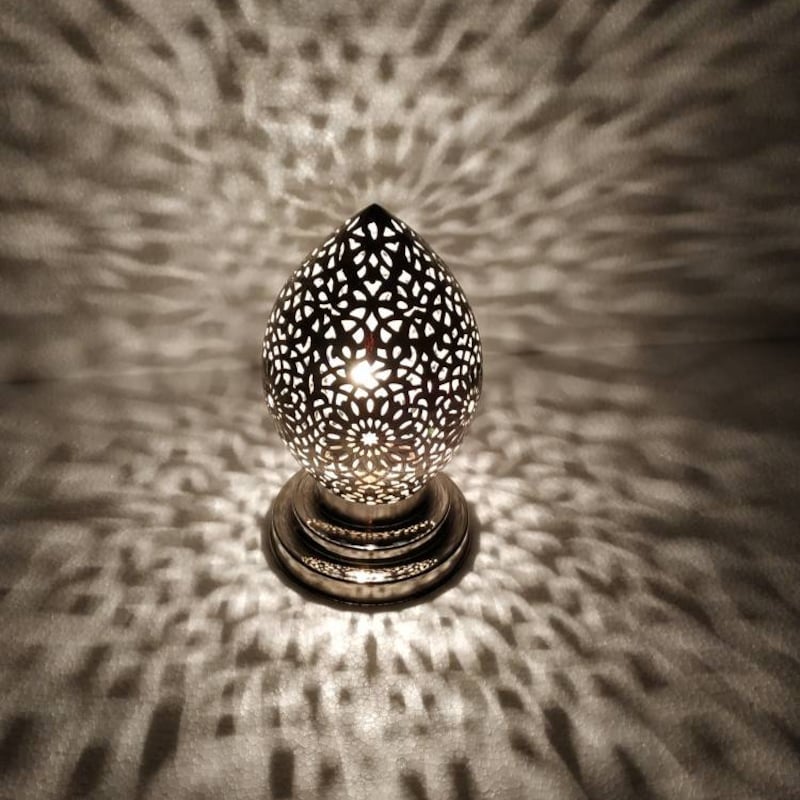 Moroccan Table Lamp - Etsy