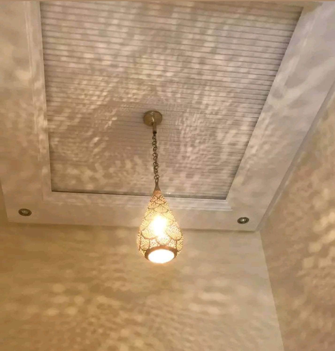 Moroccan Lamp Pendant Brass Open Drop Ceiling Light - Etsy