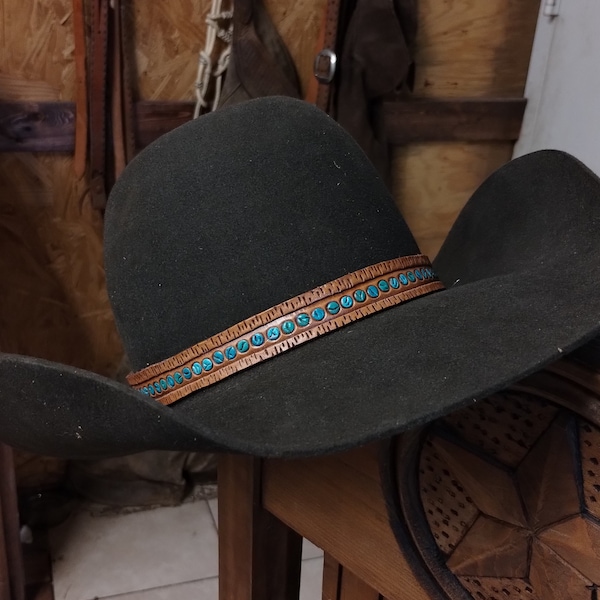Cowboy Hat Band - Etsy