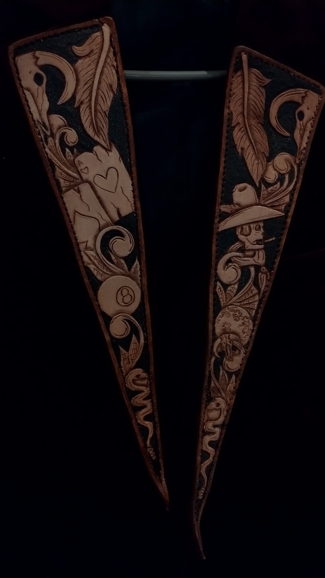 The Gambler Jacket/ Tooled Leather Men's Jacket/ Velvet Mens Blazer - Etsy