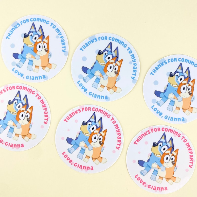 Bluey Stickers - Etsy