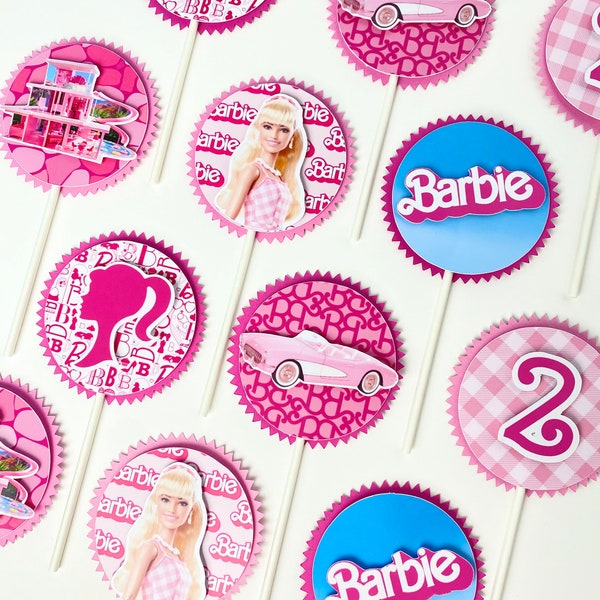 Barbie Cupcake - Etsy