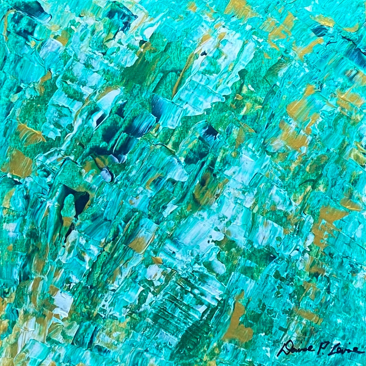 Decompress - Original Painting, Modern Abstract Contemporary Acrylic ...