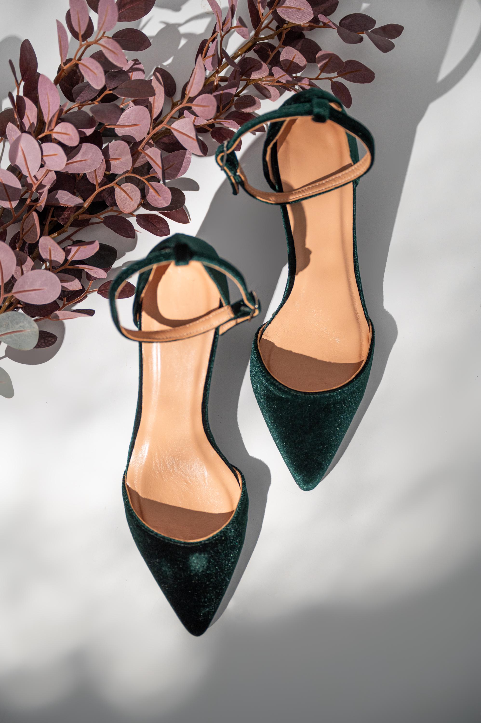 Emerald Green Velvet Bridal Shoes – Dress & Wedding Shoes - Etsy