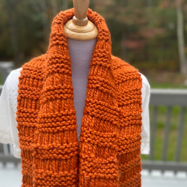 Orange Scarf Yarn - Etsy