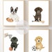 Dog Prints PRINTABLE Set of 4 Sports Nursery Décor - Etsy