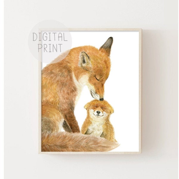 Fox Nursery - Etsy