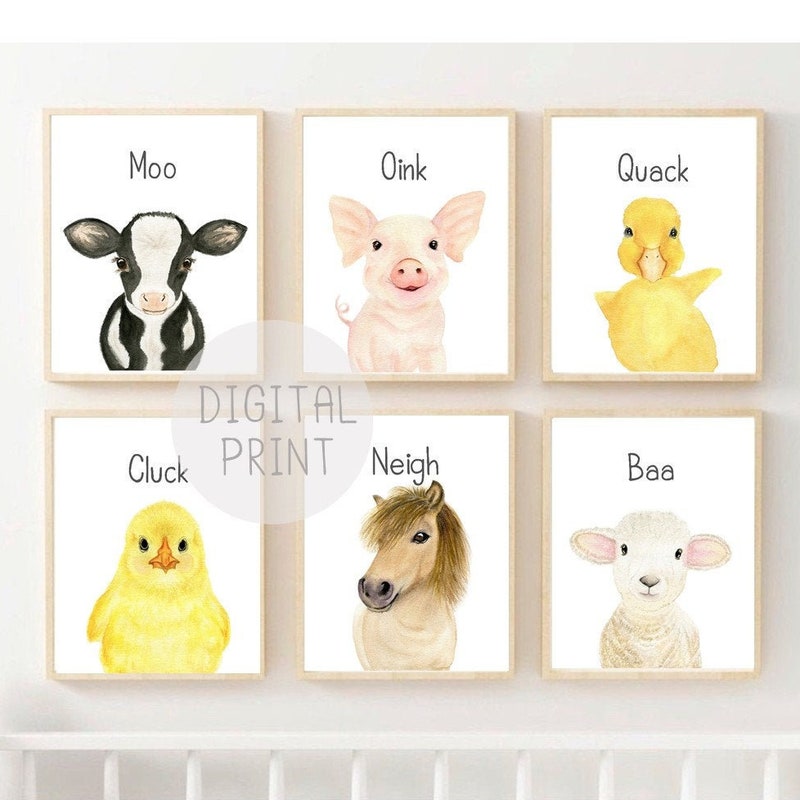Barnyard Nursery - Etsy