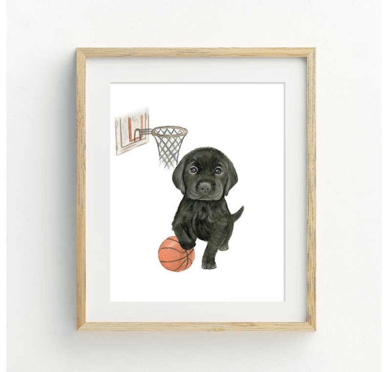 Dog Prints PRINTABLE Set of 4 Sports Nursery Décor - Etsy