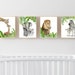 Set of 4 Giraffe Zebra Elephant Lion Nursery PRINTABLE - Etsy