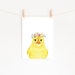 Farm Animals Nursery Décor Baby Chick Printable Watercolor - Etsy