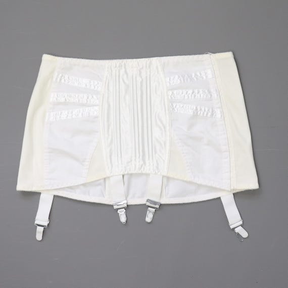 Vintage Twilfit corset girdle, open bottom girdle wit… - Gem